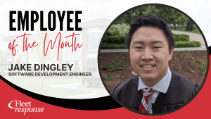 Jake Dingley Selected As Employee Of The Month For April - FLEET RESPONSE
