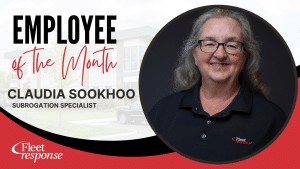 CLAUDIA SOOKHOO SELECTED AS EMPLOYEE OF THE MONTH FOR JUNE - FLEET RESPONSE